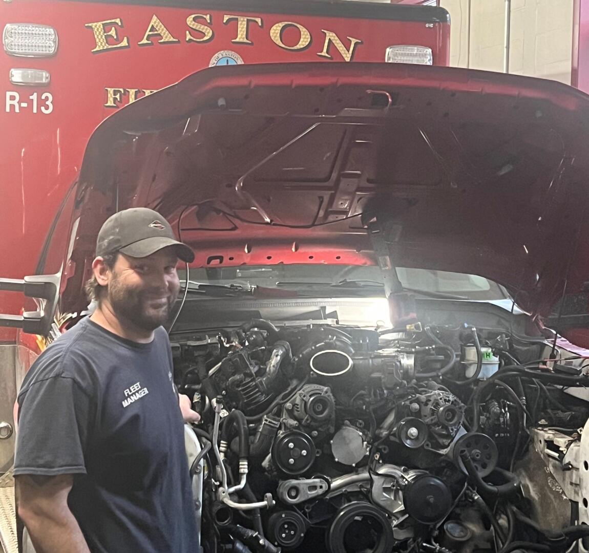 Easton Fire Mechanic Tim Hicks Receives Master Emergency Vehicle ...